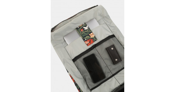 Rolltop Backpack Journey – Flora And Fauna Print, 27L | Harvest Clo